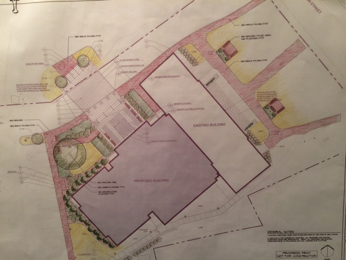 Beautification League Offers $50,000 for Town Hall Landscaping Plan ...