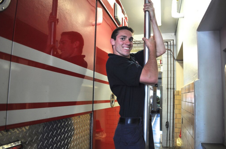 Kayleigh Pace-Steven Anuszkiewicz on fire pole | NewCanaanite.com