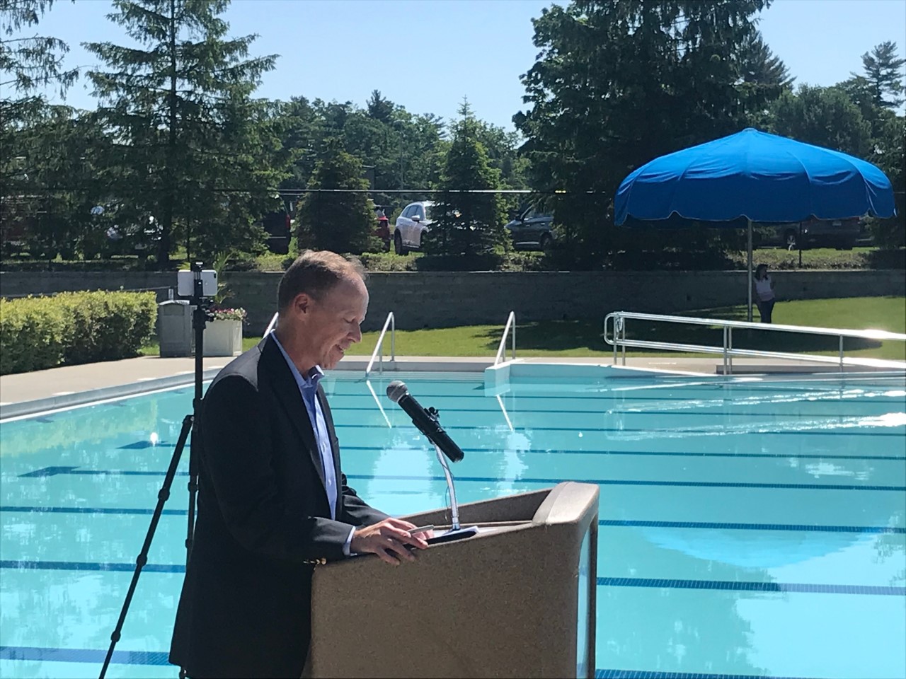 ‘I Know He’s Thrilled’: New Canaan Dedicates ‘Steve Benko Pool’ at ...