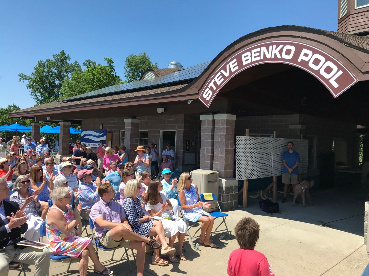 ‘I Know He’s Thrilled’: New Canaan Dedicates ‘Steve Benko Pool’ at ...