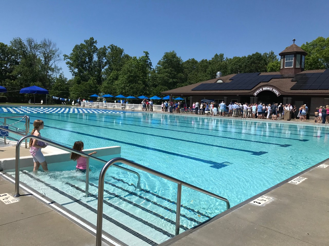 ‘I Know He’s Thrilled’: New Canaan Dedicates ‘Steve Benko Pool’ at ...