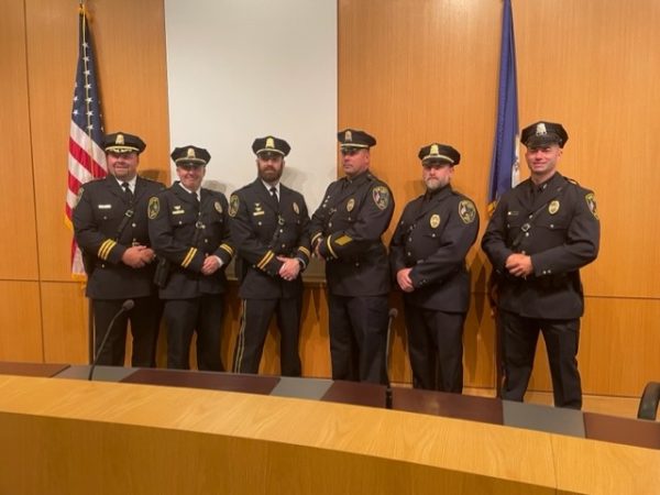 Three NCPD Officers Honored in Promotion Ceremony | NewCanaanite.com